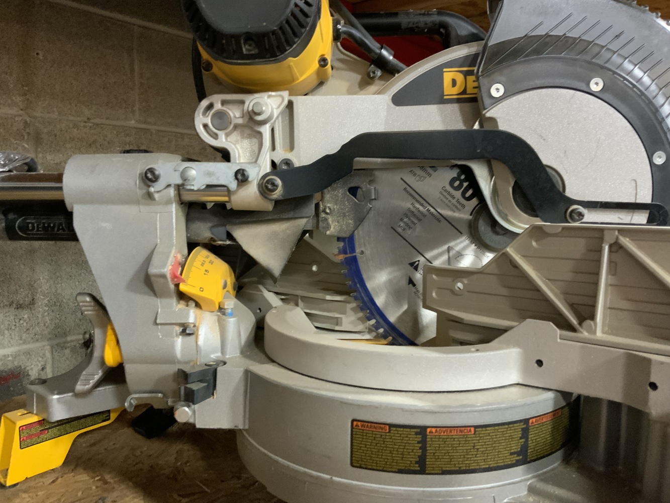 DeWalt DWS780 12 in. Corded Electric Double Bevel Sliding Compound Miter Saw | American Jewelry ...