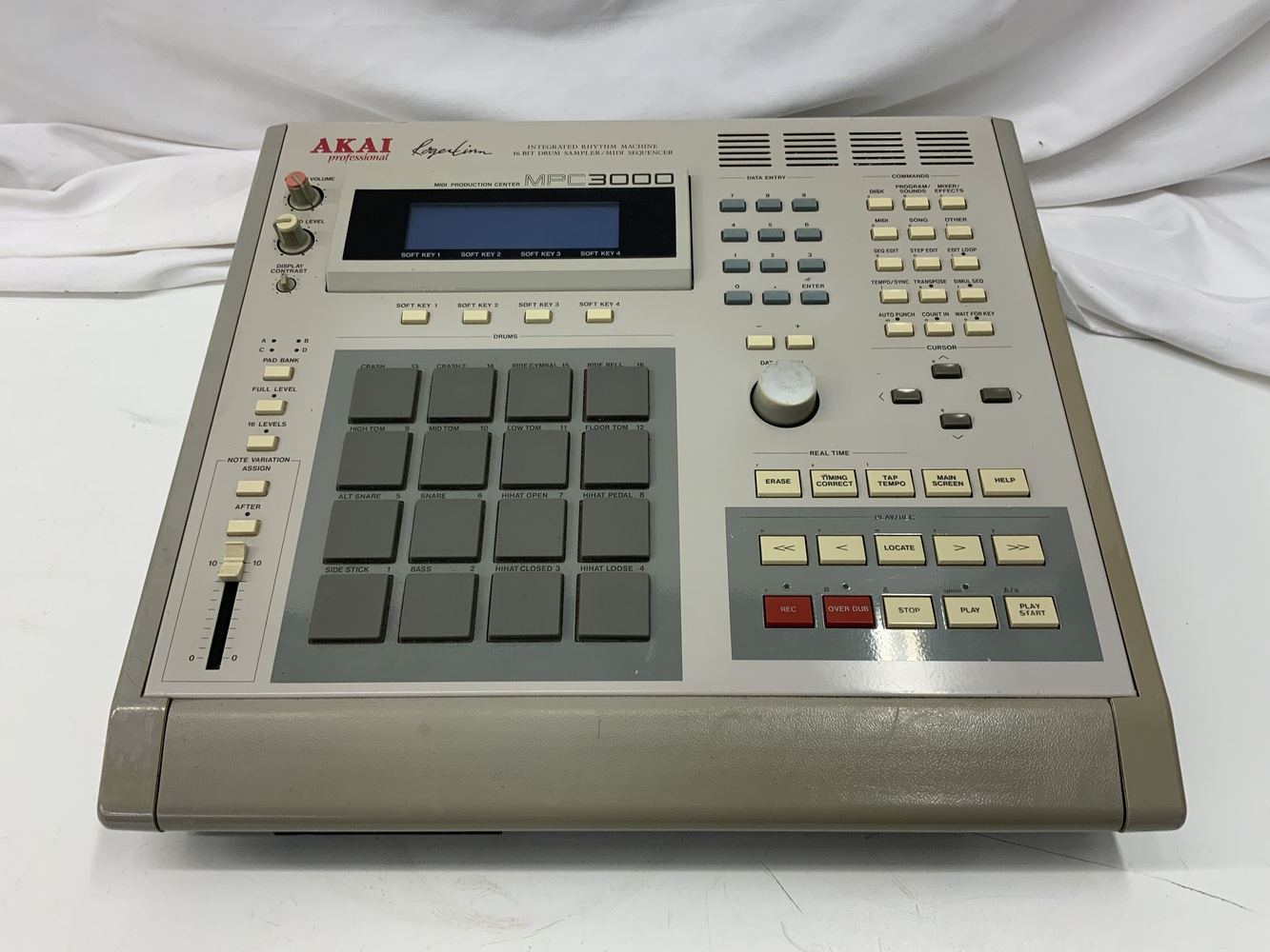 AKAI MPC3000 MIDI Drum Machine & Scsi drive, 16 bit (Turns On, Untested ...
