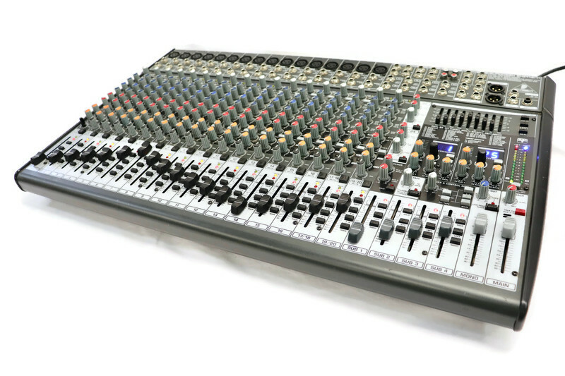 BEHRINGER EURODESK SX2442FX - 24 Input Studio/Live Mixer + Flight Case ...
