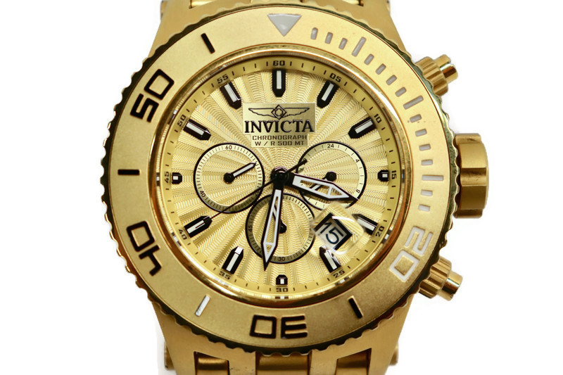 INVICTA - SUBAQUA Model #23935 Men's Stainless Steel 52mm Chronograph ...