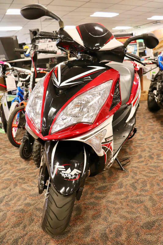 2020 Taizhou Zhongneng Red / White EX150 Sport Edition 150cc Automatic ...