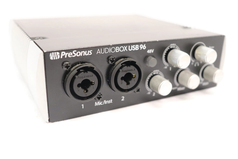 PRESONUS AudioBox USB 96 - Dual Input DAW Mic Preamp - Audio Interface ...