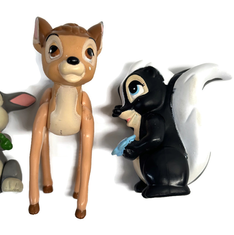 McDonalds 1988 HAPPY MEAL BAMBI Toy Figures - Lot of 4 | American ...