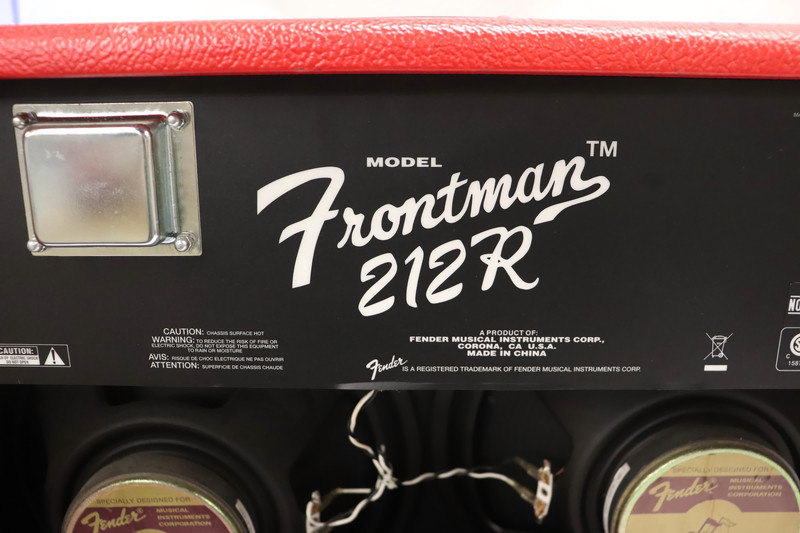 FENDER Frontman 212R - 2 X 12 100 Watt 2 Channel Combo Amp - Special ...