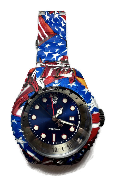 INVICTA RESERVE HYDROMAX (34650) - Mens Quartz Watch - American Flag ...