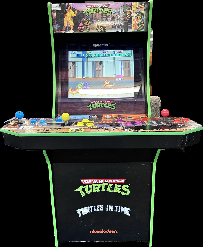 Teenage Mutant Ninja Turtles TMNT 2-in1 Games Upright Arcade Model 7633 ...