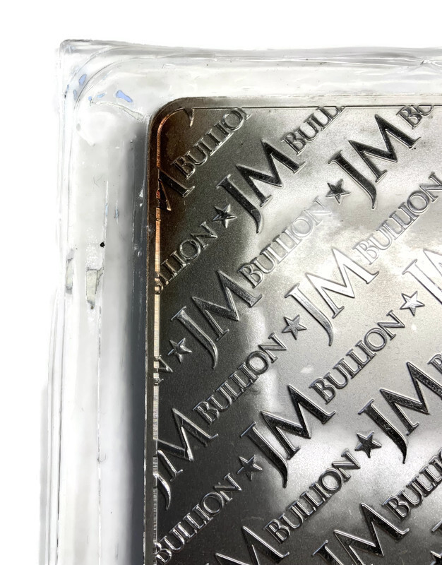 10 Ounce SILVER Bar JM Bullion .999 Fine Silver Bullion in Plastic ...