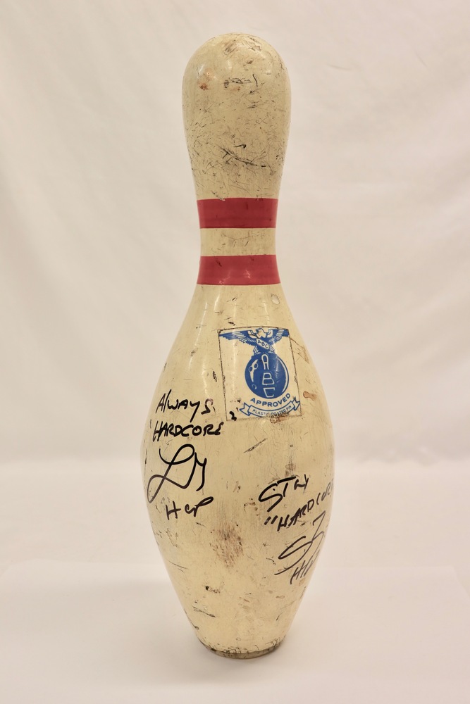 Hardcore Pawn Signed Bowling Pin - Les & Seth Gold, Detroit Collectible ...